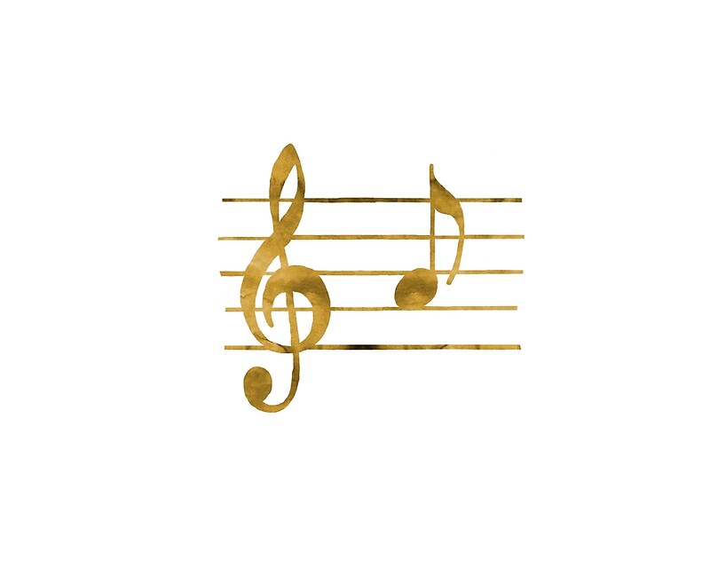 "Musical Note A" by BittenByErmines | Redbubble
