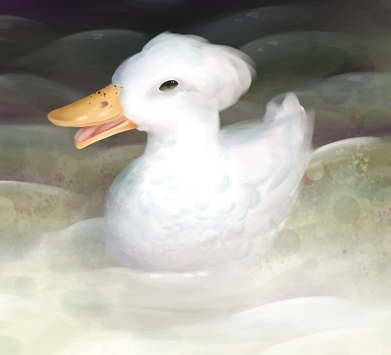 "Fluff Duck" by galaxy-noodles | Redbubble