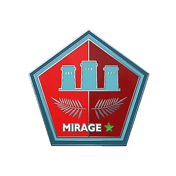"Mirage" Sticker for Sale by RobBoss | Redbubble