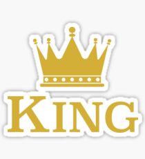 King Crown: Stickers | Redbubble