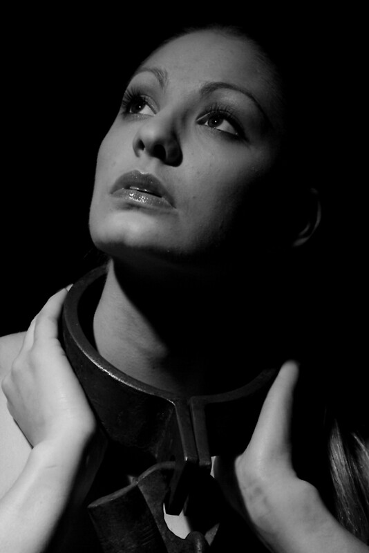 "Rhowena - Heavy Iron Collar" by shackledmaidens | Redbubble