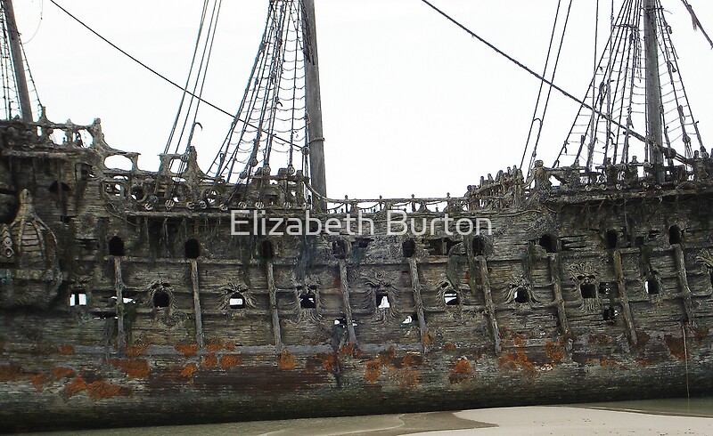 "The Flying Dutchman close-up" by Elizabeth Burton | Redbubble