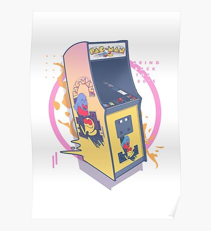 80s Arcade: Posters | Redbubble
