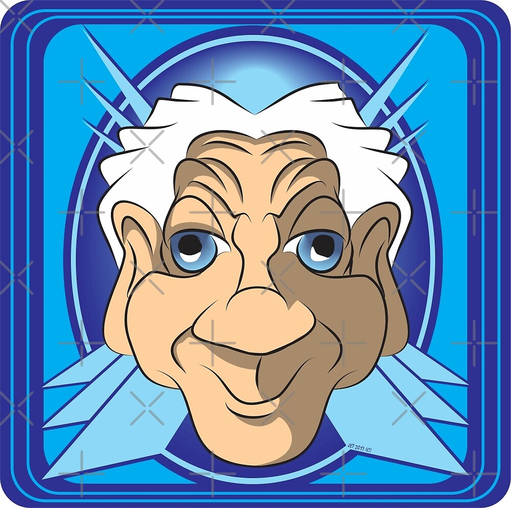 "Funny Old Man Cartoon" by MontanaJack | Redbubble