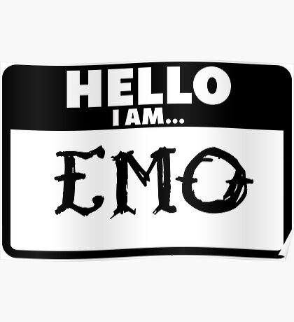 Cute Emo Posters | Redbubble