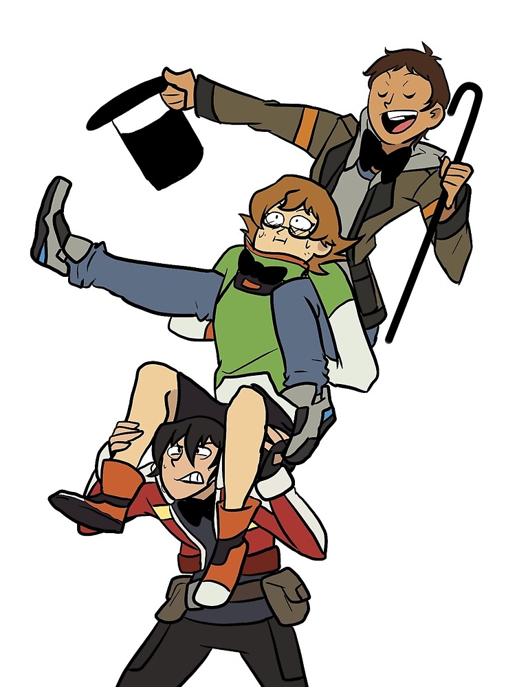 "Voltron - Lance, Pidge, and Keith" by swordofsealions | Redbubble