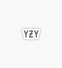 Yeezy: Stickers | Redbubble
