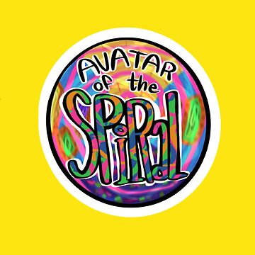 "TMA - Avatar of the Spiral" Sticker for Sale by Maddogdrawing | Redbubble