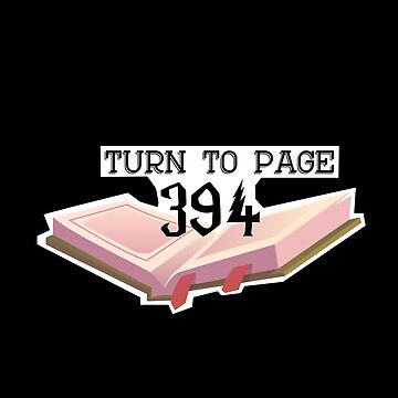 "Page 394 " Sticker for Sale by Store Potterarts | Redbubble