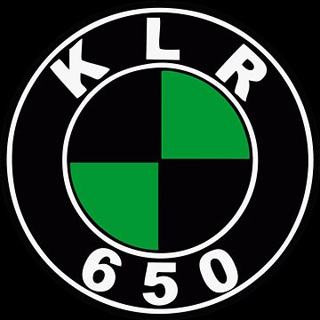 "Kawasaki Klr 650 Classic T-Shirt" Sticker for Sale by donavjoel2 ...