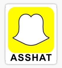 Asshat Stickers | Redbubble