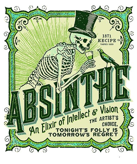 "Absinthe Label" Poster by segrob | Redbubble