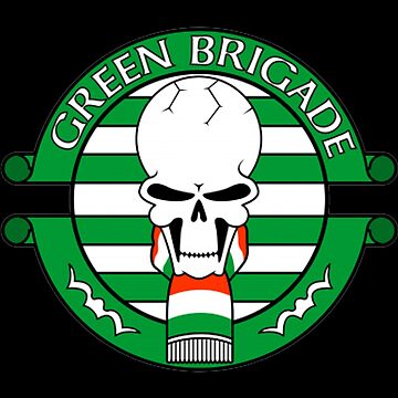 "Green Brigade Sticker" Pin for Sale by rollinsale | Redbubble