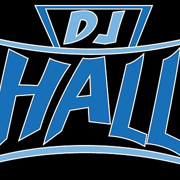 "DJ Hall 2023 Logo" Sticker for Sale by DJ Hall | Redbubble