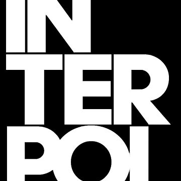 Camiseta esencial for Sale con la obra «Interpol» de ErlingPuskas | Redbubble