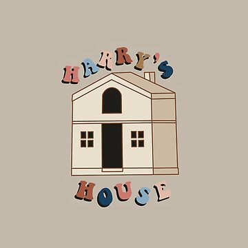 "HARRY’S HOUSE" Sticker for Sale by Courtney-King | Redbubble