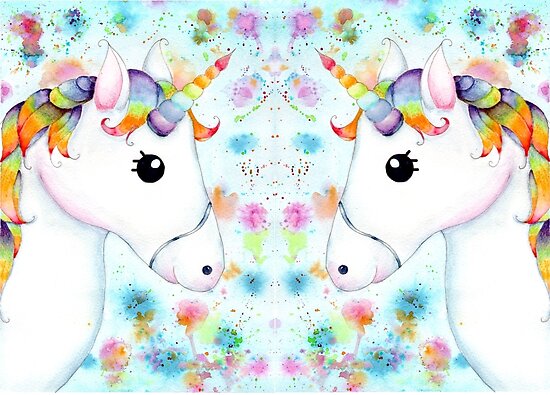 Unicorn Twins Allenjoy 7x5ft Unicorn Baby Twins Portrait Photography
