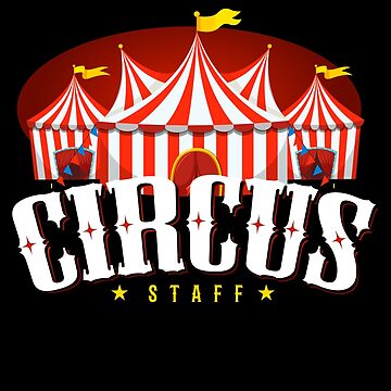 "Circus Staff Circus Tent" Graphic T-Shirt Dress by mooon85 | Redbubble