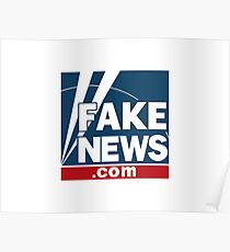 Fake News Posters | Redbubble