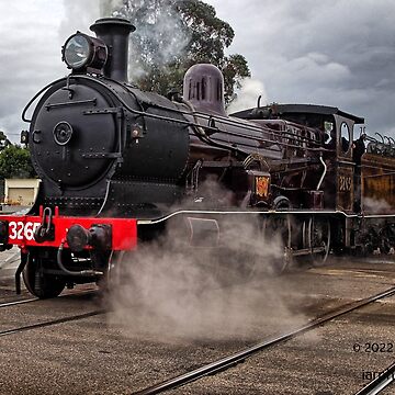 "Steam locomotive 3265. (Part 2)" Art Board Print for Sale by Ian ...