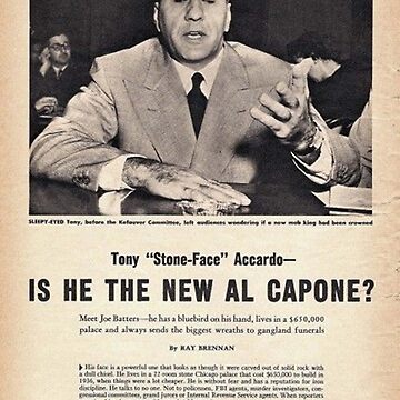 "tony accardo" Poster for Sale by josepglove | Redbubble