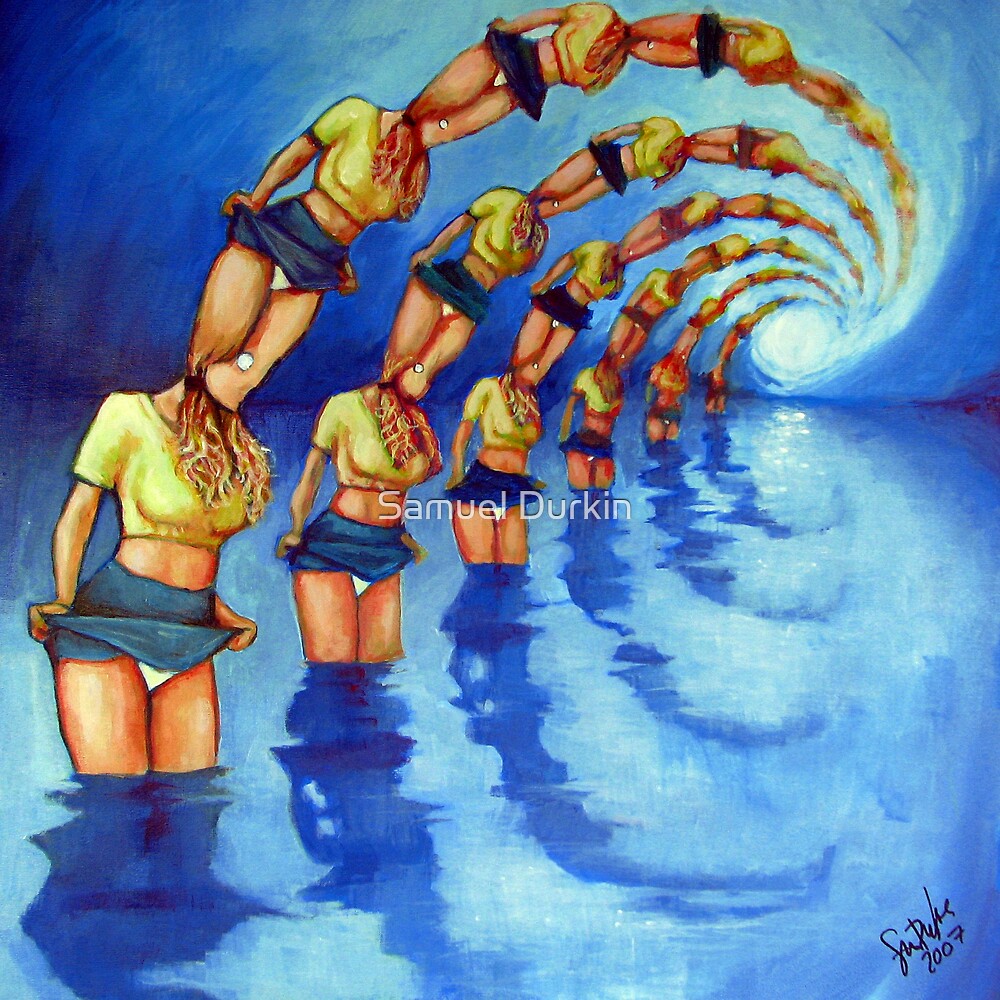 "Bathers Singularity" by Samuel Durkin | Redbubble
