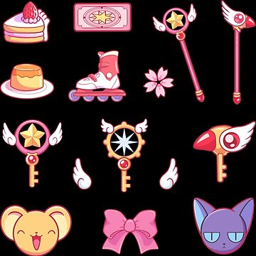 "Stickers - Sakura Card Captor Sticker" Sticker for Sale by ...