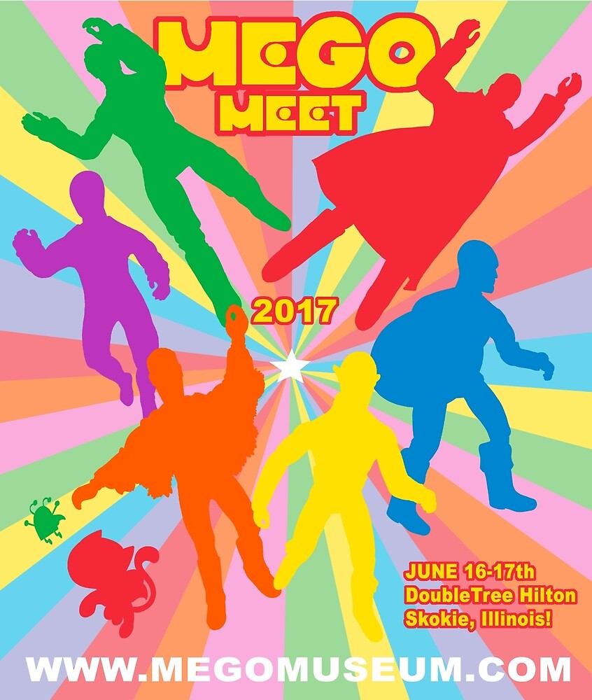 "Mego Meet 2017 Logo" by MegoMuseum | Redbubble