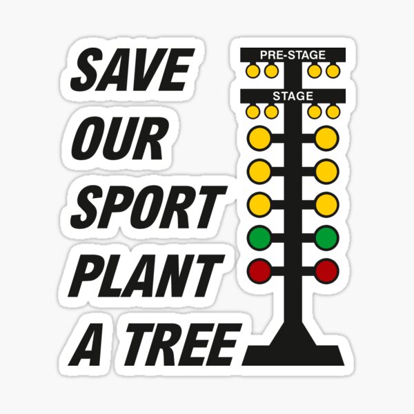 Drag Racing Vintage Stickers | Redbubble