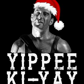 "Yippee Ki Yay Fan Art Christmas Day" Tri-blend T-Shirt for Sale by EvieSchrant | Redbubble