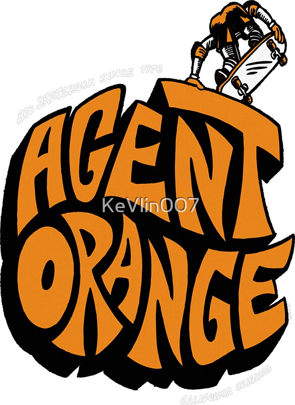Agent Orange: Stickers | Redbubble