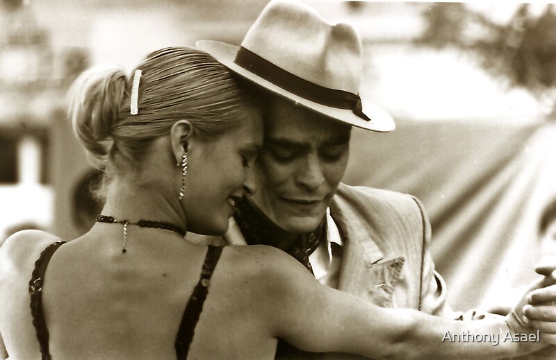 "Tango dancing" by Anthony Asael | Redbubble