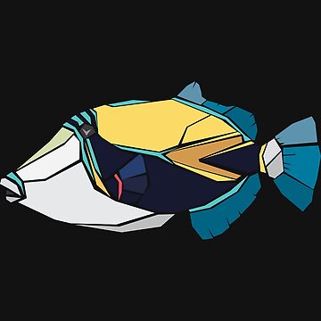 "Hawaii's fish - humuhumunukunukuapuaa Sticker" Essential T-Shirt for ...