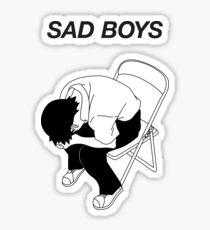 Sad Boy Stickers | Redbubble