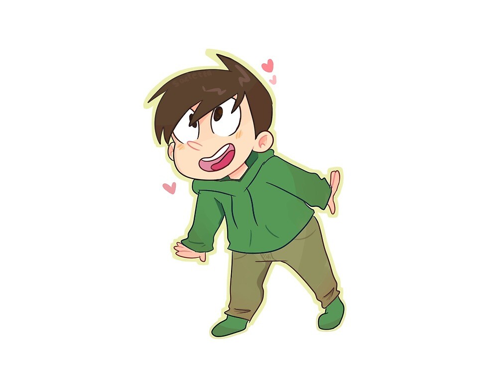 "Eddsworld Edd- Eddworld Edd Sticker" by Saeretta | Redbubble