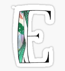 Letter E: Stickers | Redbubble
