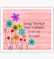 National Social Worker Month Stickers | Redbubble