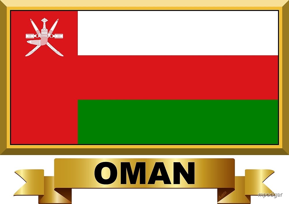 "OMAN Flag Gifts, Phone Cases, Stickers & Products (N)" by mpodger ...