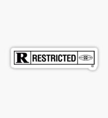 Rated R: Stickers | Redbubble