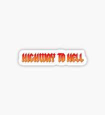 Highway to Hell: Stickers | Redbubble