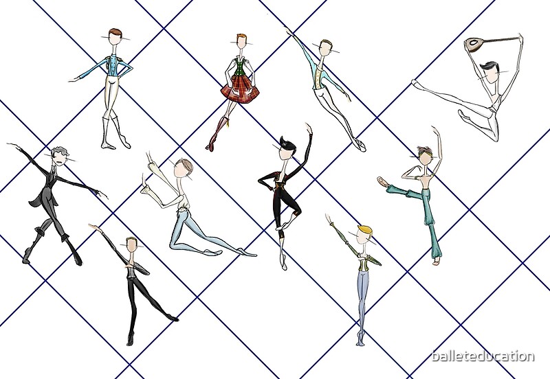 "MALE BALLET ROLES" by balleteducation | Redbubble