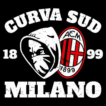 "Curva Sud Milano" Sticker for Sale by Oldsn | Redbubble
