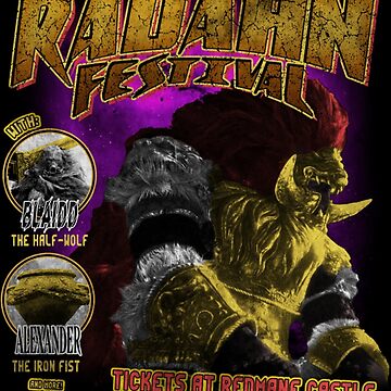 "Radahn Festival Poster - Elden Ring" Essential T-Shirt for Sale by ...