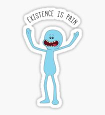 Mr Meeseeks: Stickers | Redbubble