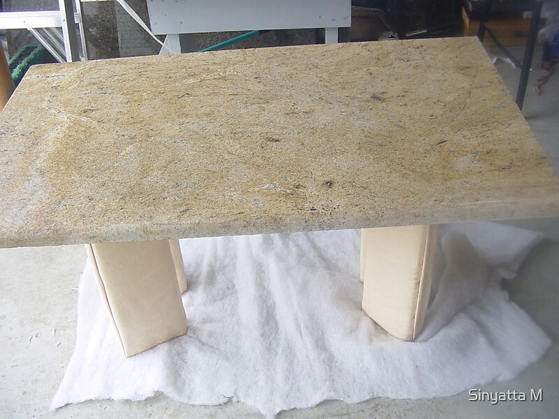 "100% Exotic Granite Table (sundance stone)" by Sinyatta M | Redbubble