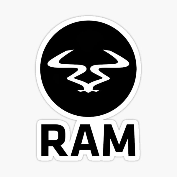 Ram Stickers | Redbubble
