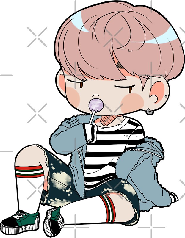 Jimin Chibi: Stickers | Redbubble