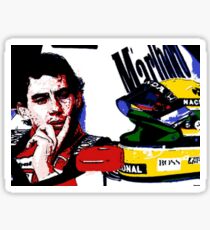 Ayrton Senna: Stickers | Redbubble