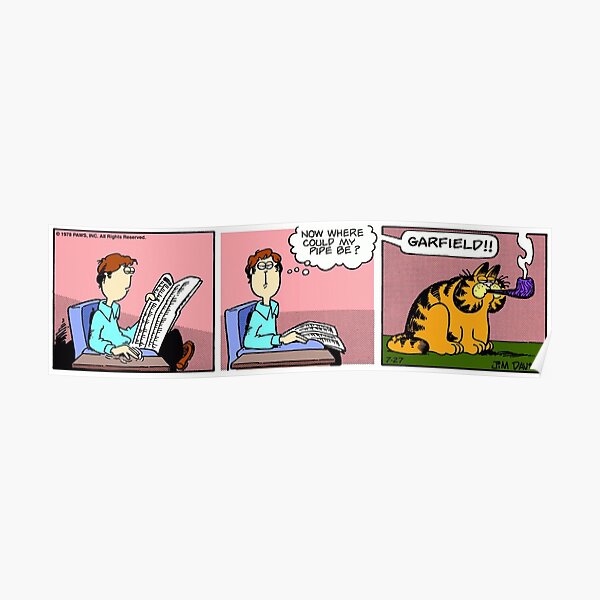Garfield Posters | Redbubble