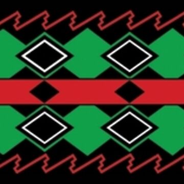 "Pueblo Indian Design (red border)" A-Line Dress for Sale by Blue Cloud ...